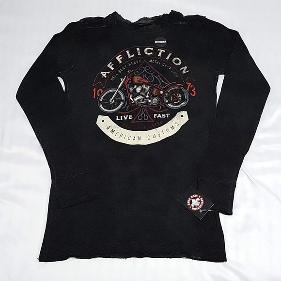 Affliction | Shirts | Mens Reversible Affliction Thermal | Poshmark